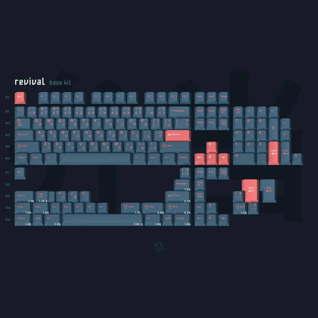 CYL BENTO R2 - GMK ABS Double-Shot Keycaps – Fkey